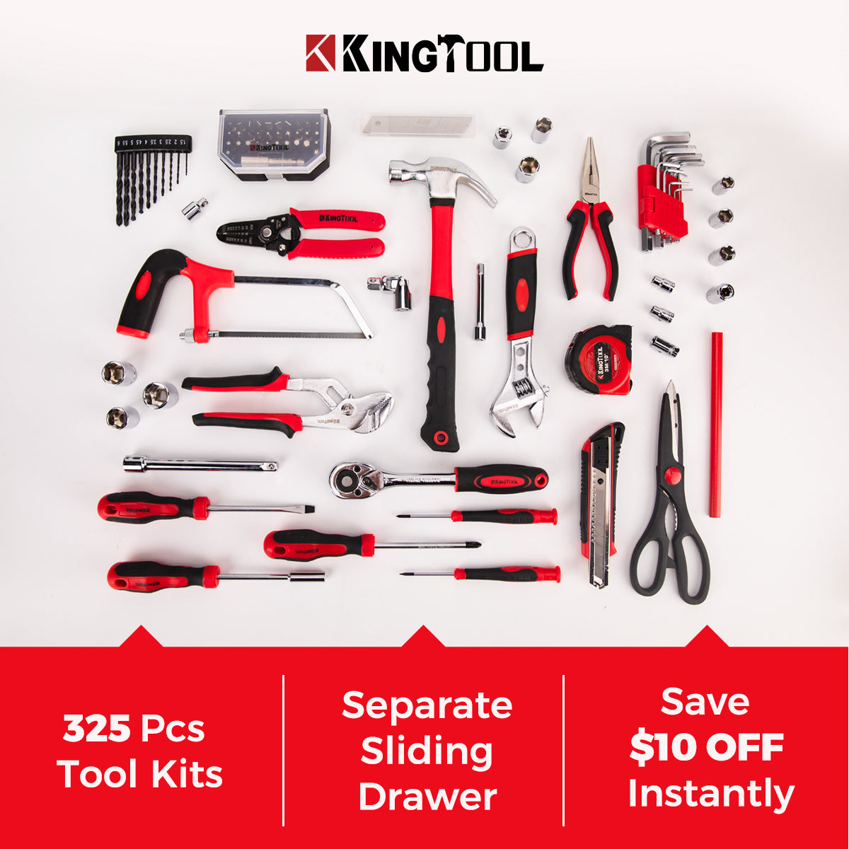 KingTool – Home Drill Set – All-in-One Tools